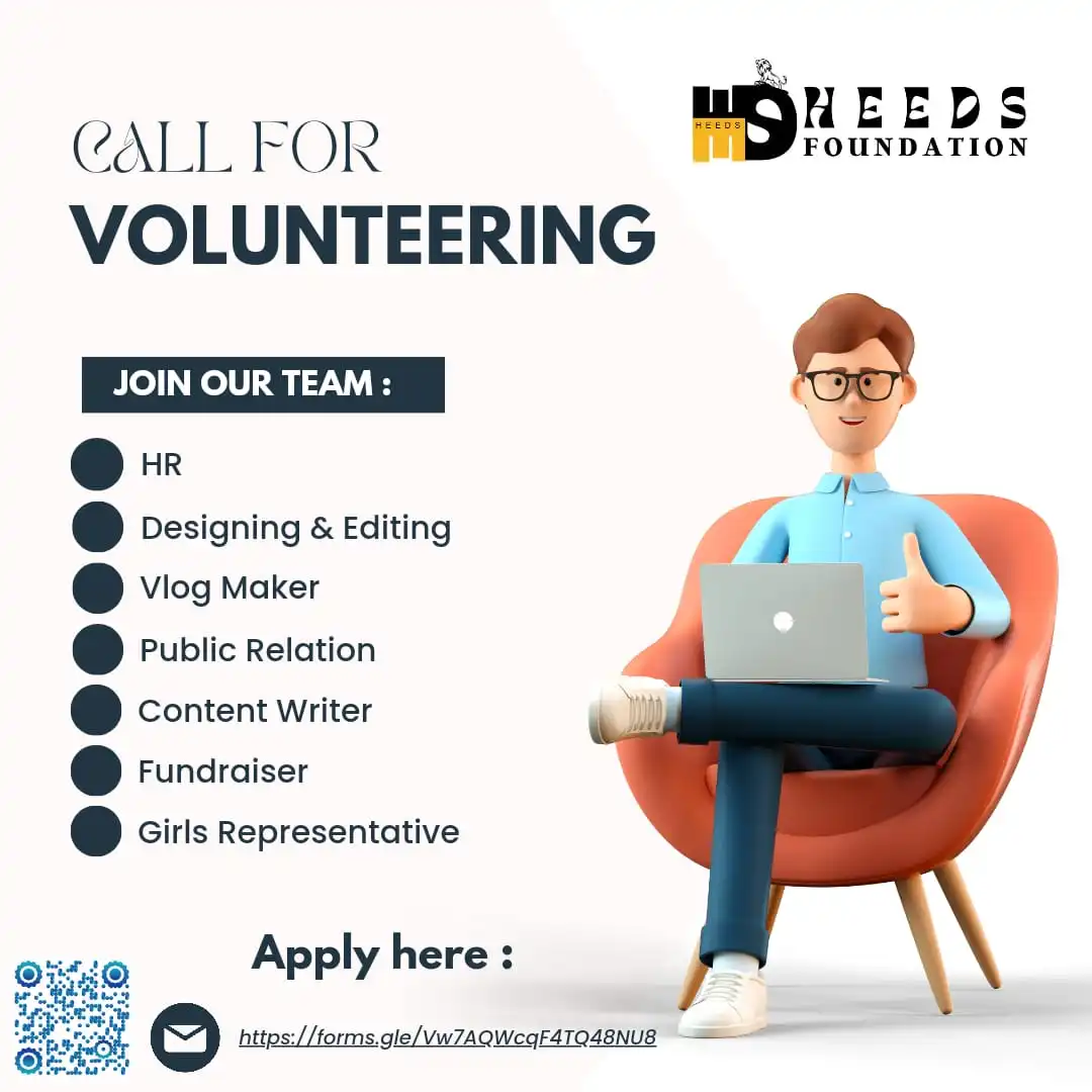 Heeds Foundation - Volunteer, Make a Difference, Create an Impact